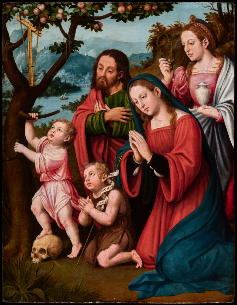Sagrada Familia con San Juanito y Santa Mª Magdalena - Icono Illan y ...